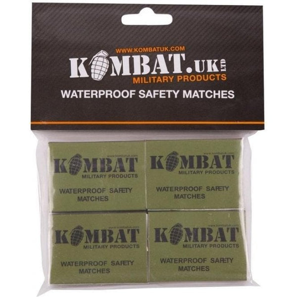 Waterproof Safety Matches 4PK – Army and Navy Stores UK supply all your ...