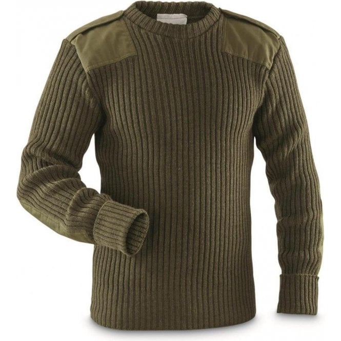 Genuine British Army Pullover – 80% Wool Military Sweater (Grade 1 Sur ...