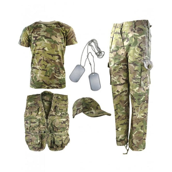 Kids Camouflage Explorer Army Kit - BTP – Army and Navy Stores UK ...