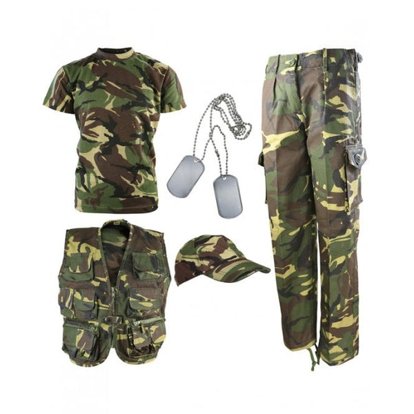 Kids Camouflage Explorer Army Kit - DPM – Army and Navy Stores UK ...